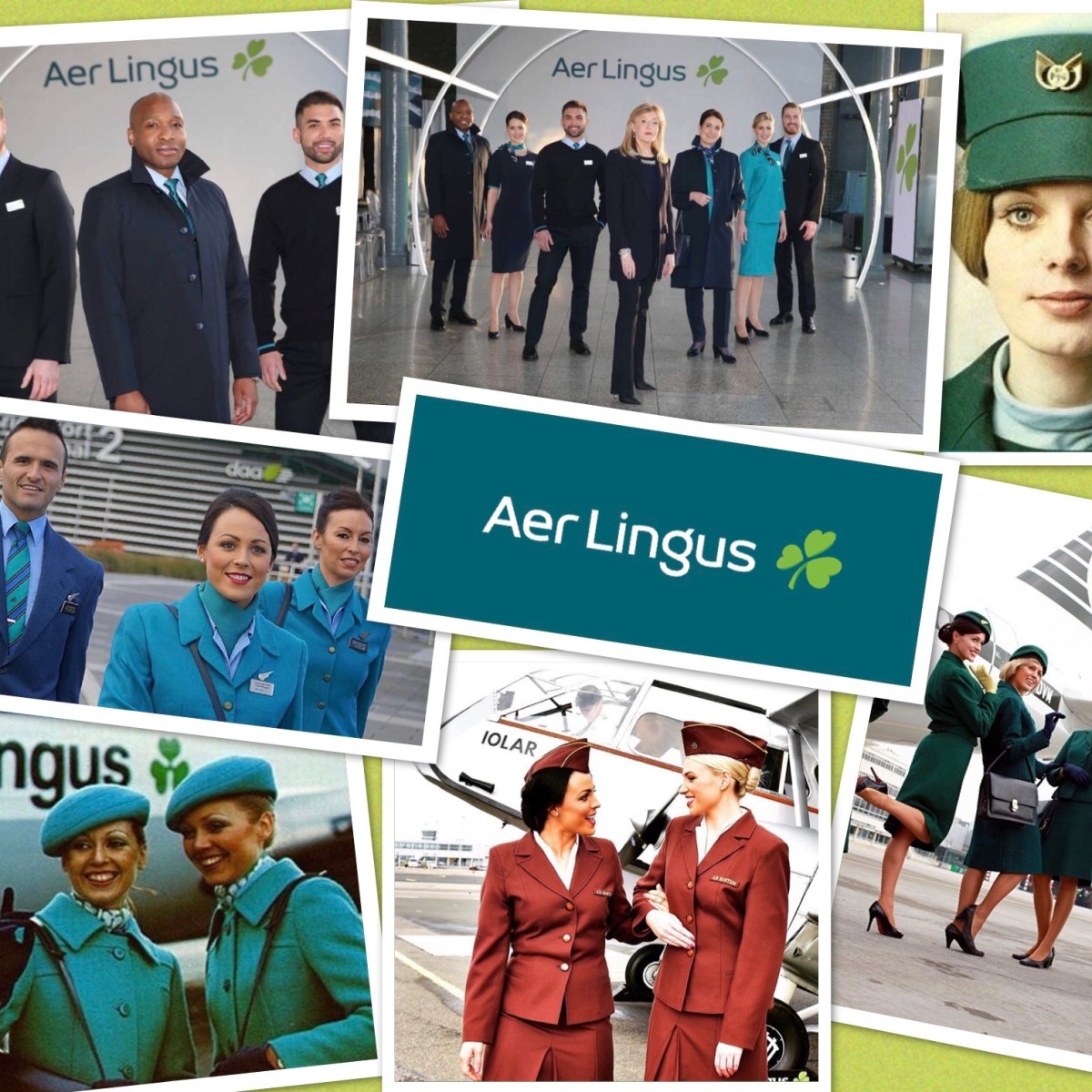 Aer Lingus Uniform Through The Years